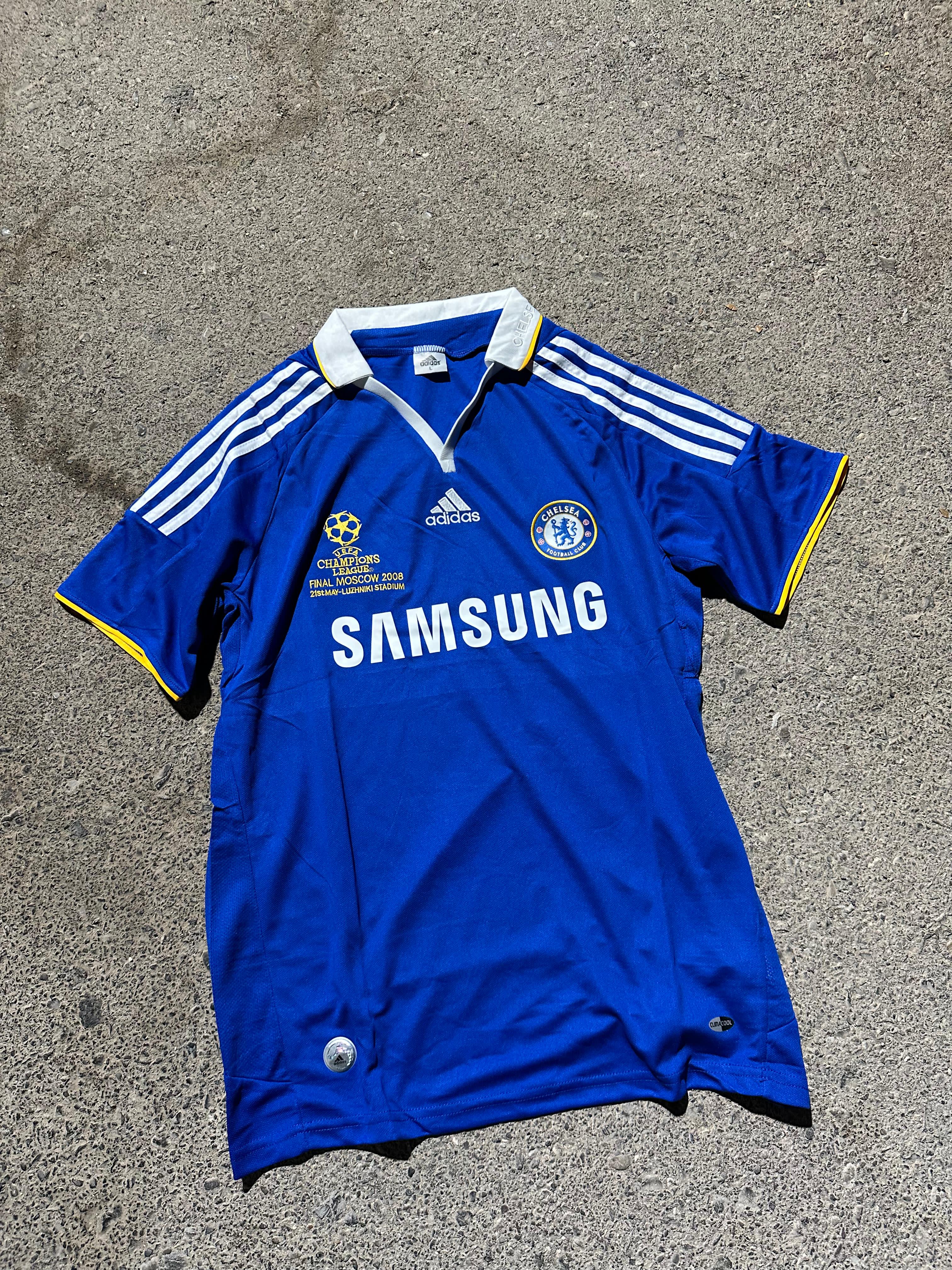 CHELSEA FC 2008 CHAMPIONS LEAGUE FINALS – Football Shirts OM